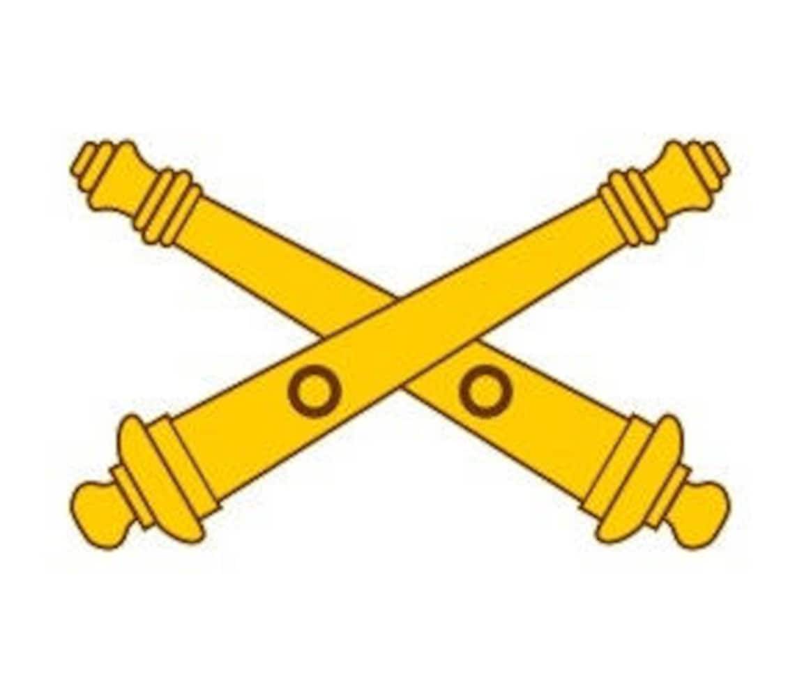 US Army Field Artillery Branch Insignia Vector Files, Dxf Eps Svg Ai ...