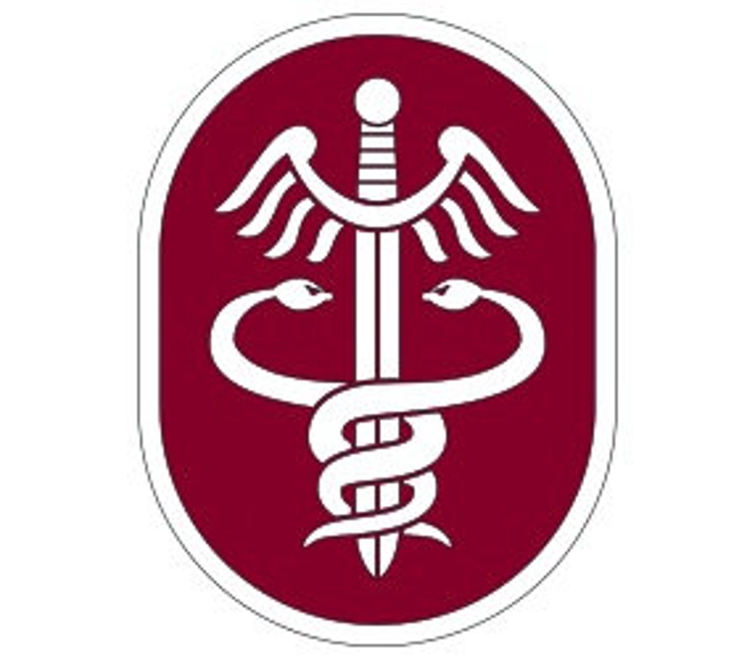 US Army Medical Command Patch Vector Files, Dxf Eps Svg Ai Crv - Etsy
