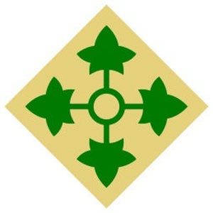 US Army 4th Infantry Division Patch Vector Files, Dxf Eps Svg Ai Crv - Etsy