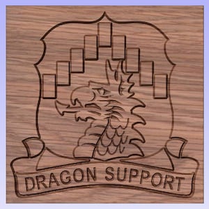 US Army 601st Aviation Support Battalion Unit Crest Vector - Etsy