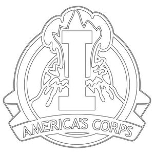 US Army I Corps Unit Crest Vector Files, Dxf Eps Svg Ai Crv - Etsy