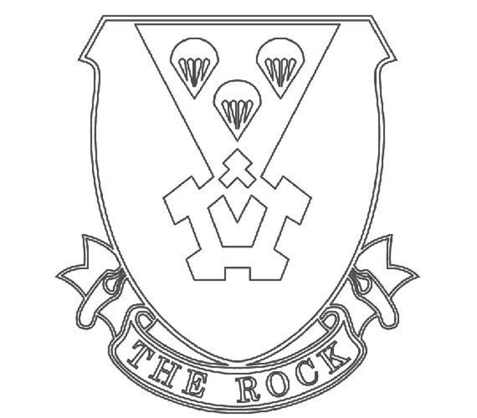 US Army 503rd Infantry Regiment Unit Crest Vector Files, Dxf Eps Svg Ai ...