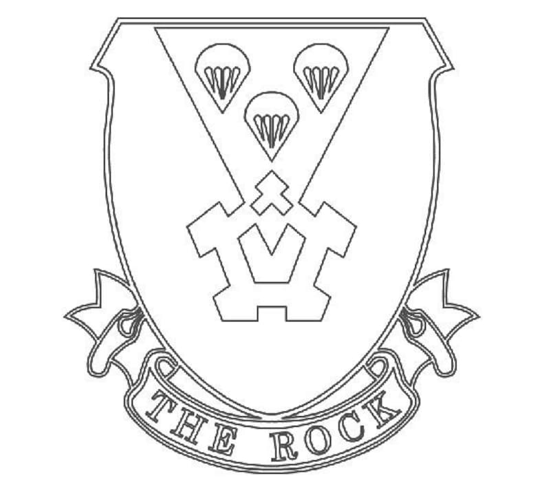 US Army 503rd Infantry Regiment Unit Crest Vector Files, Dxf Eps Svg Ai ...