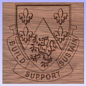 US Army 249th Engineer Battalion Unit Crest Vector Files, Dxf Eps Svg ...