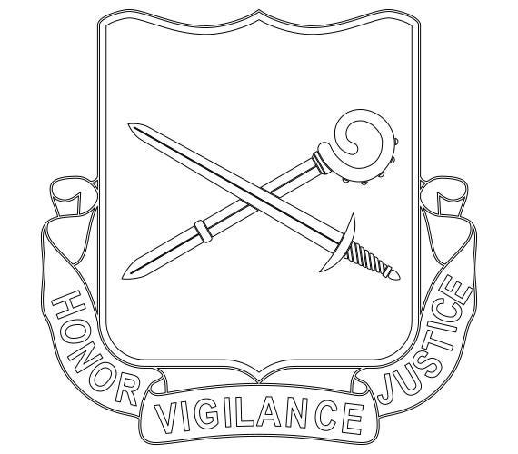 US Army 385th Military Police Battalion Unit Crest Vector Files, Dxf ...