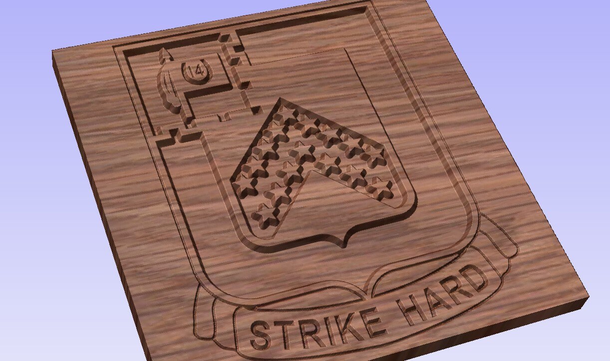 US Army 16th Cavalry Regiment Unit Crest Vector Files Dxf Eps - Etsy