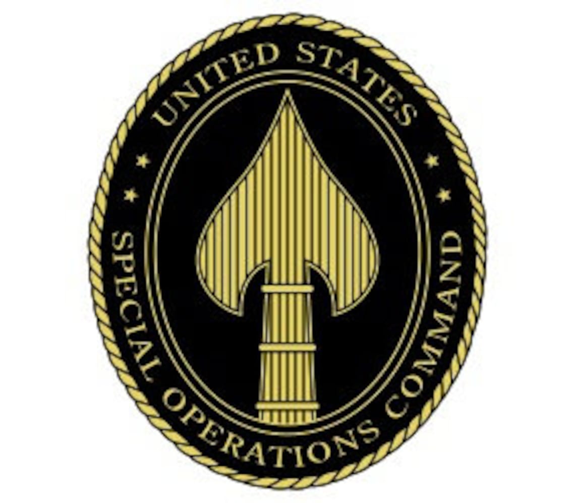 US Special Operations Command Emblem Vector Files Dxf Eps Svg | Etsy