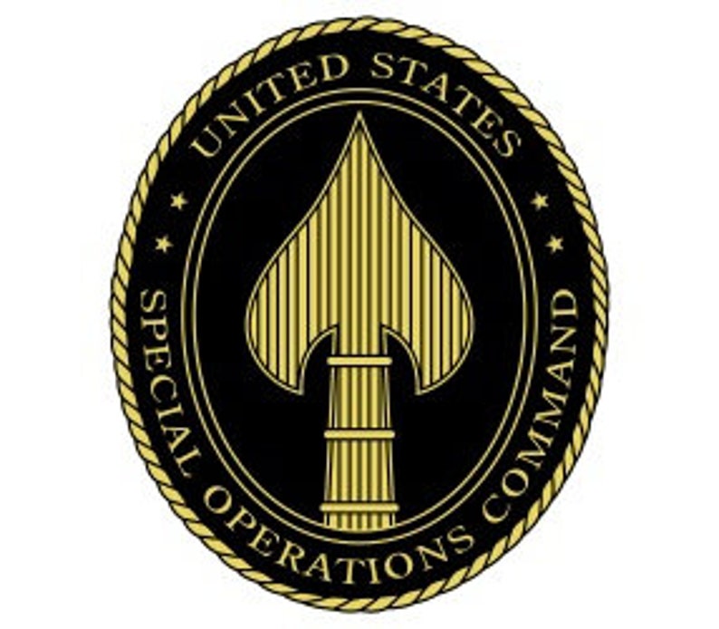 US Special Operations Command Emblem Vector Files Dxf Eps Svg - Etsy
