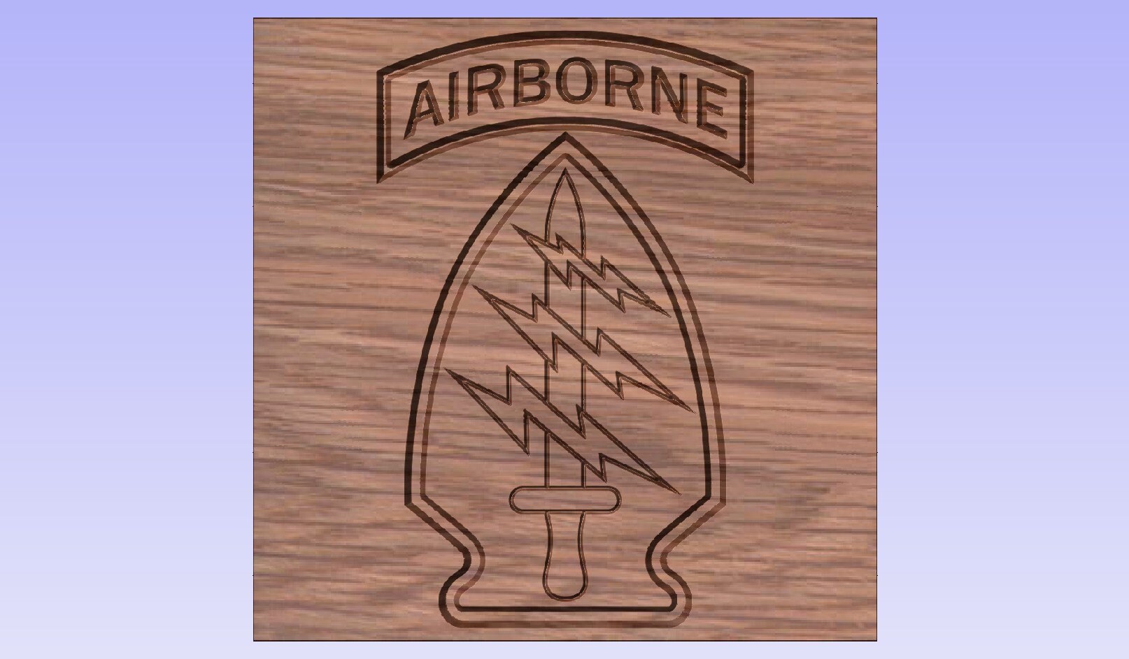 US Army Special Forces Patch Vector Files Dxf Eps Svg Ai Crv - Etsy ...