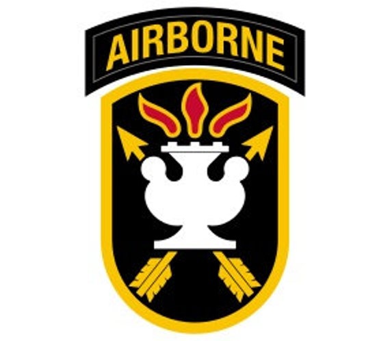 US Army John F Kennedy Special Warfare Center and School Patch | Etsy