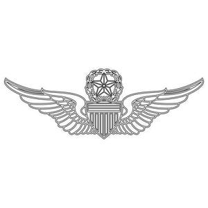 US Army Master Aviator Badge Vector Files, Dxf Eps Svg Ai Crv - Etsy