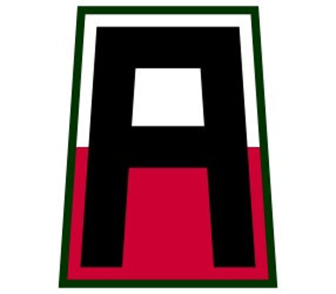 US Army 1st Army Patch Vector Files Dxf Eps Svg Ai Crv - Etsy