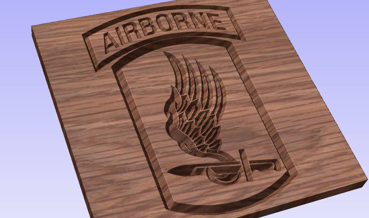US Army 173rd Airborne Brigade Patch Vector Files, Dxf Eps Svg Ai Crv ...