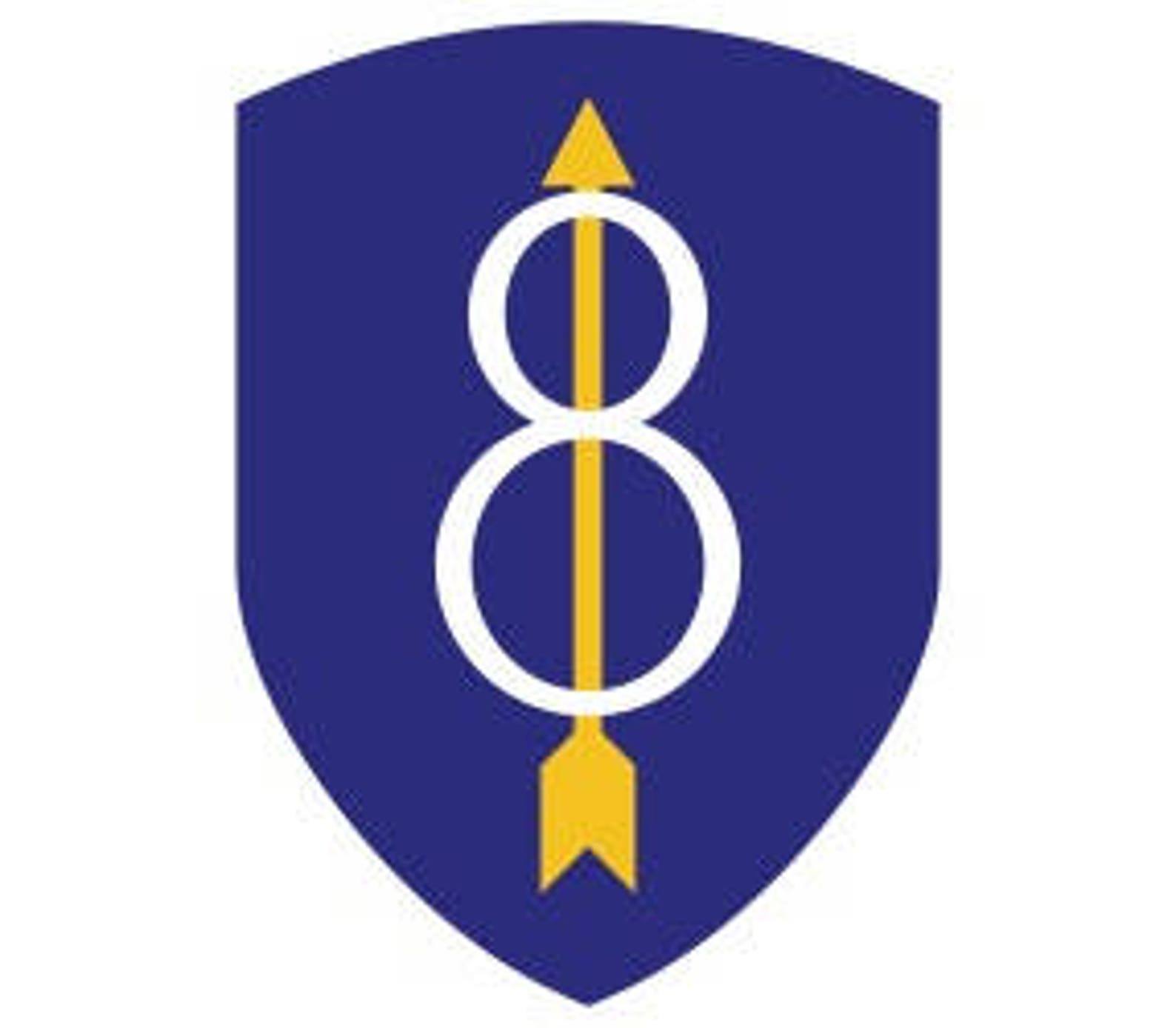 US Army 8th Infantry Division Patch Vector Files, Dxf Eps Svg Ai Crv - Etsy