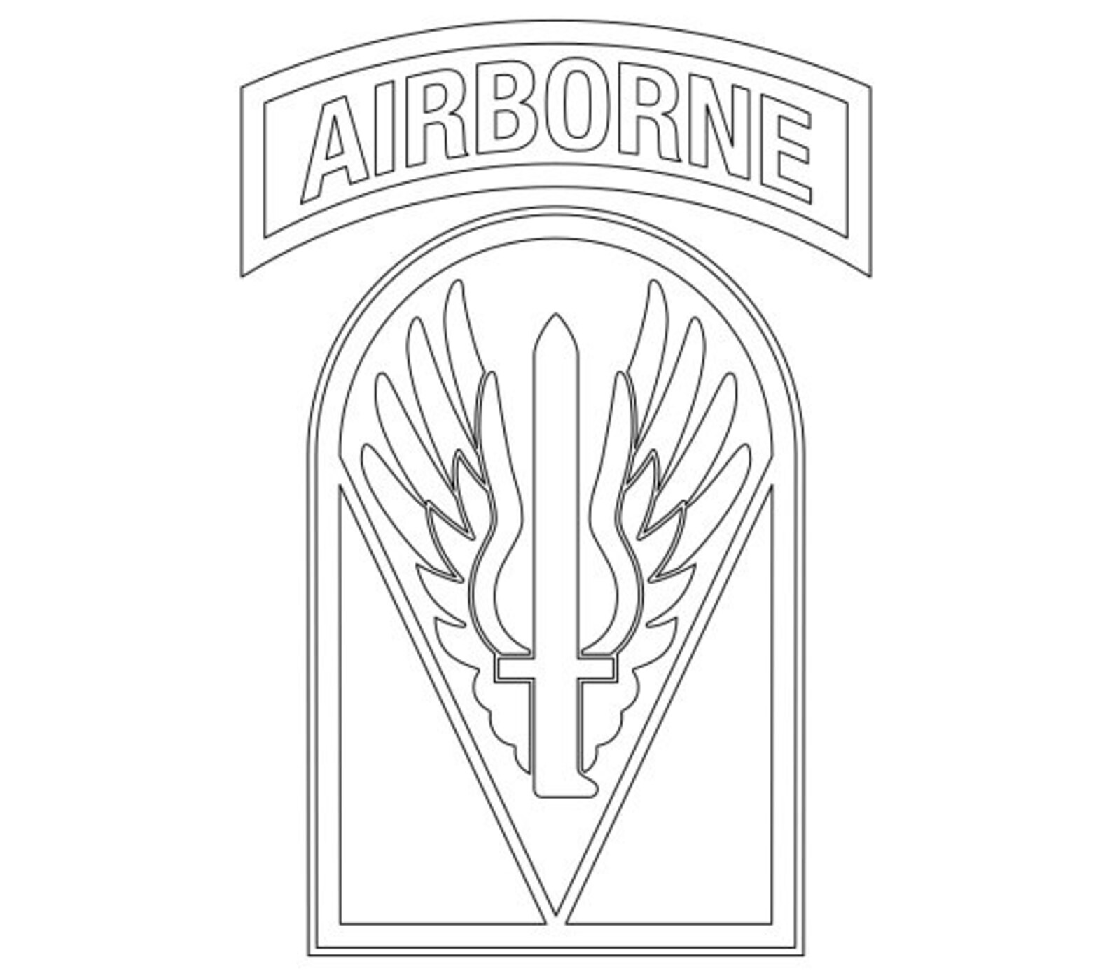 US Army Joint Readiness Training Center Patch Vector Files, Dxf Eps Svg ...
