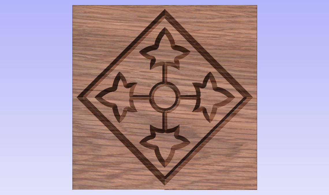 US Army 4th Infantry Division Patch Vector Files Dxf Eps Svg - Etsy