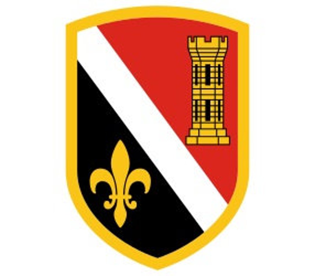 US Army 225th Engineer Brigade Patch Vector Files, Dxf Eps Svg Ai Crv ...