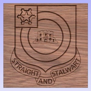 US Army 41st Infantry Regiment Unit Crest Vector Files, Dxf Eps Svg Ai ...