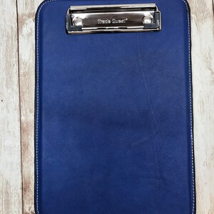 Leather Covered Clipboard, Personalized Clipboard, Personalized Gift ...