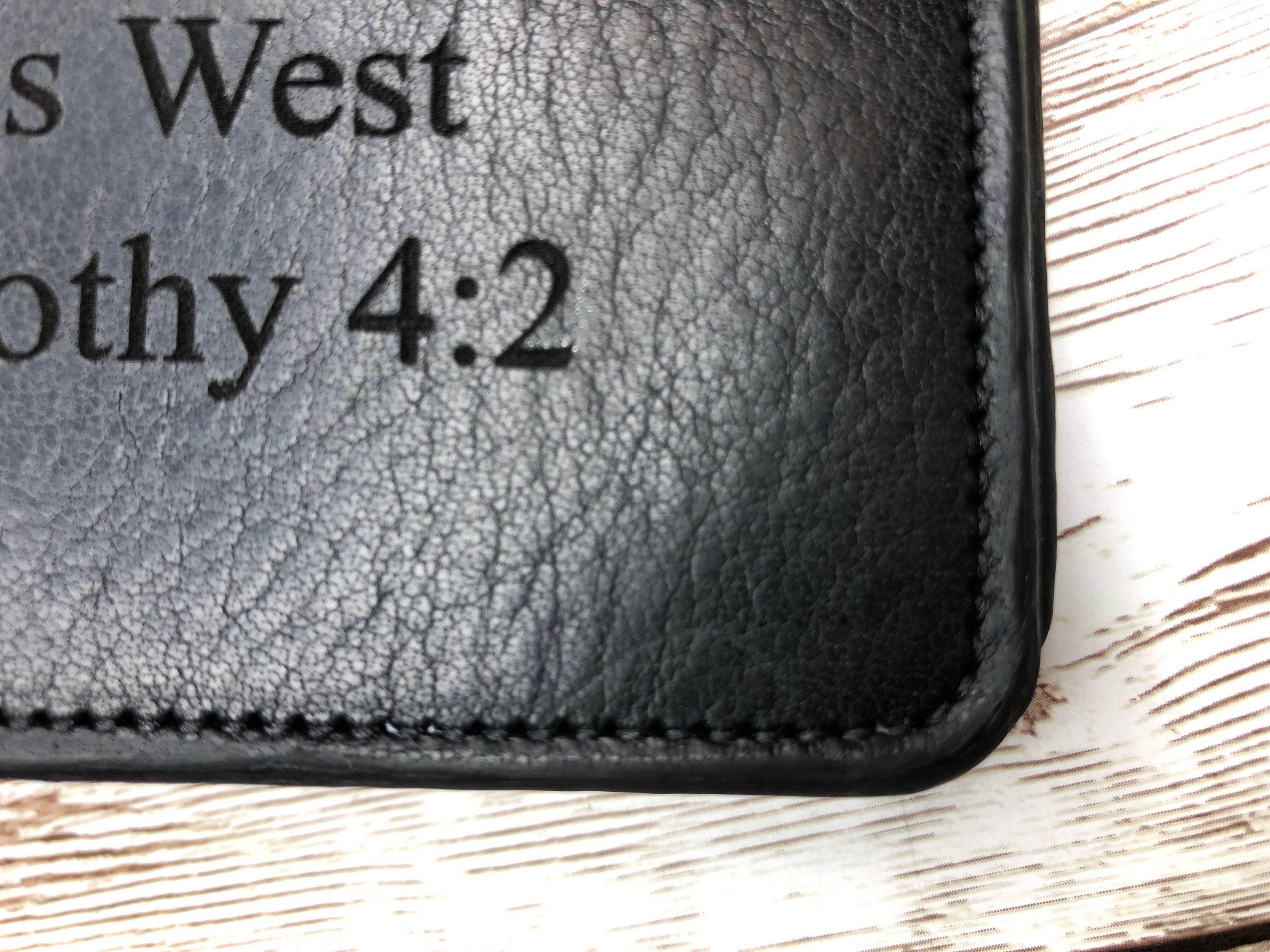 Full Grain Leather Sermon Notebook: 3-ring Binder, Pastor Gift - Etsy