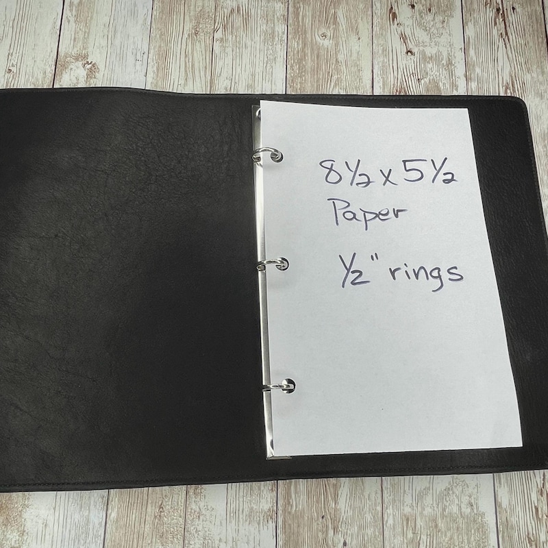 Full Leather Binder - Etsy