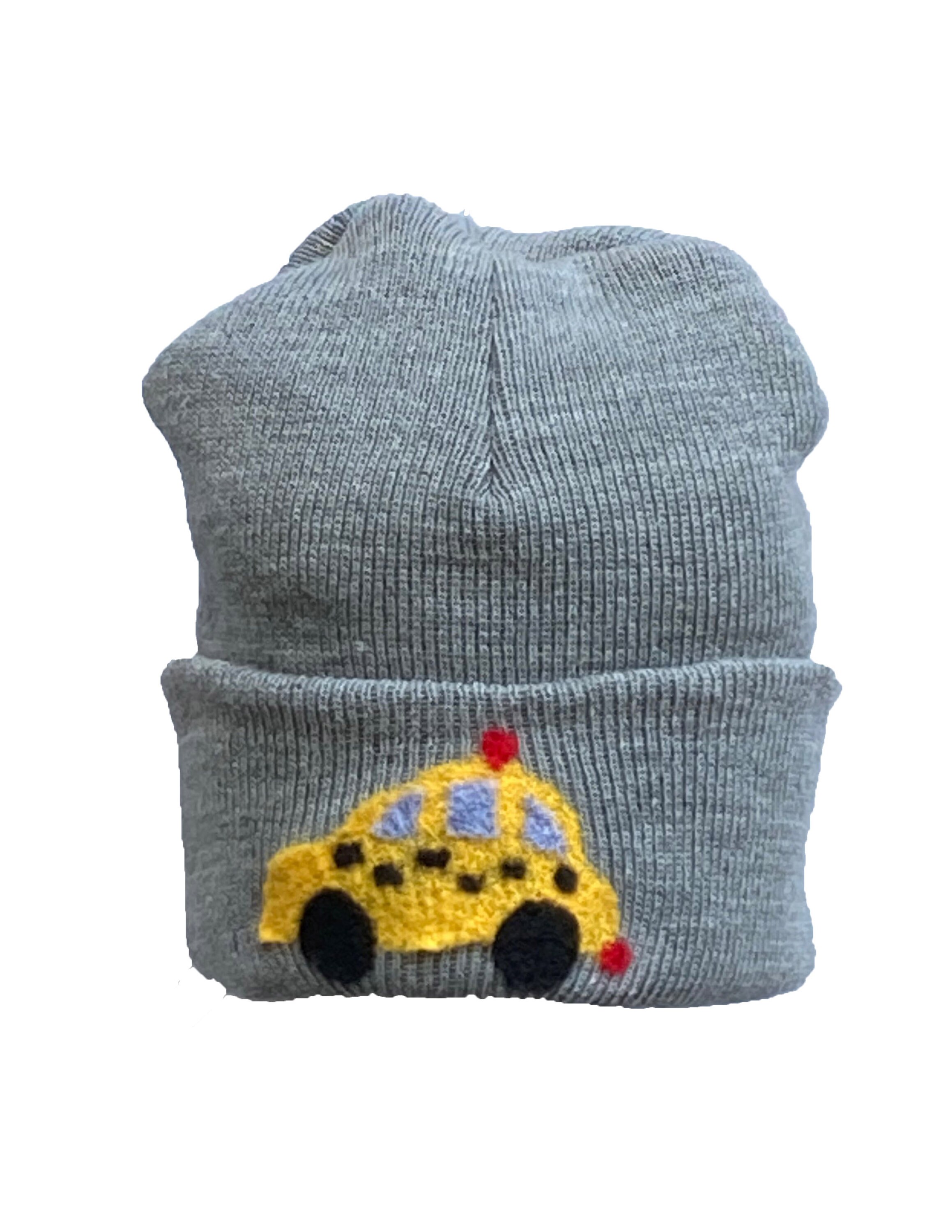 Buy Hand Felted Acrylic Pull Down Hat for Toddlers Taxi Online in India ...