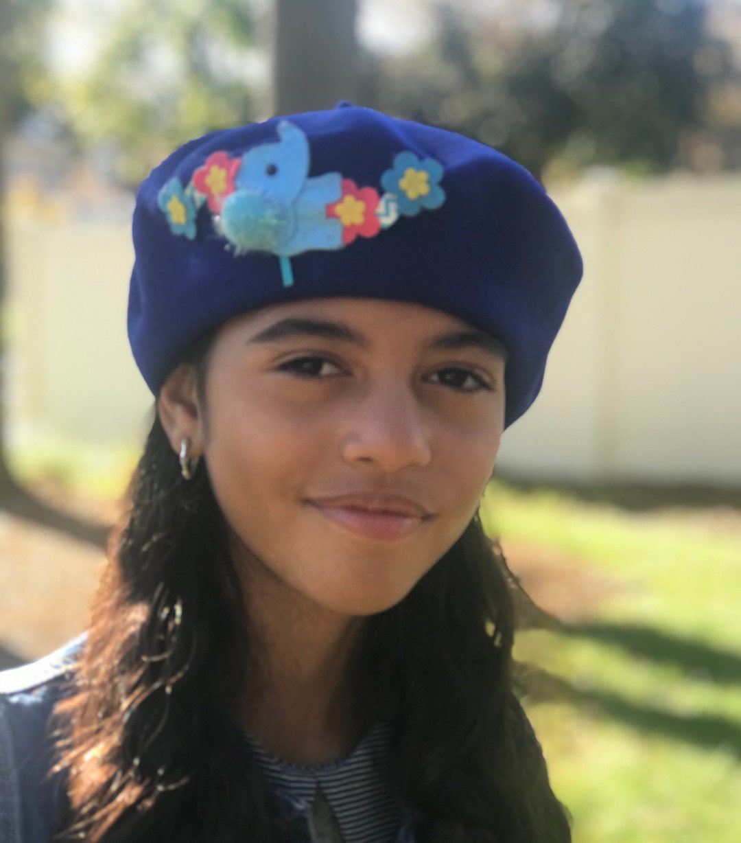 Royal Blue Beret - Etsy