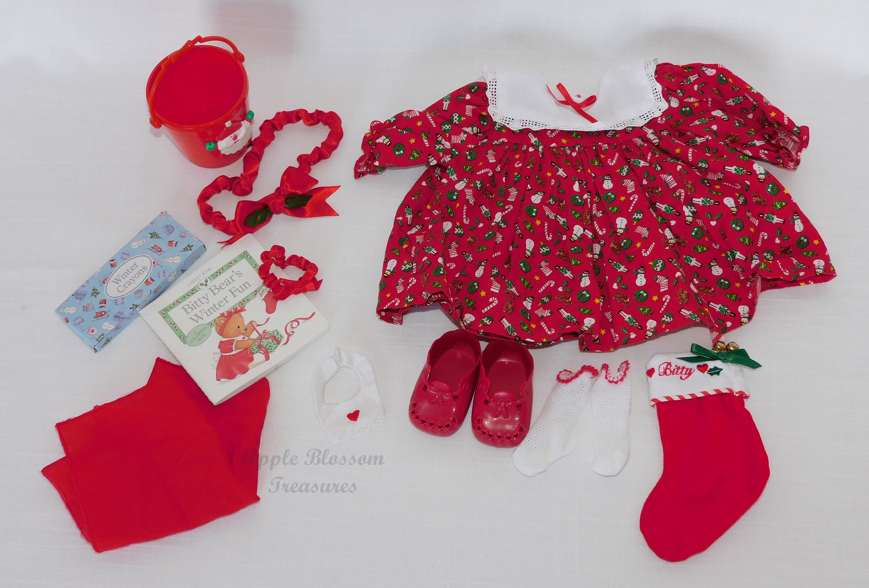 Pleasant Company American Girl Original Release 1995 Bitty Baby Holiday ...