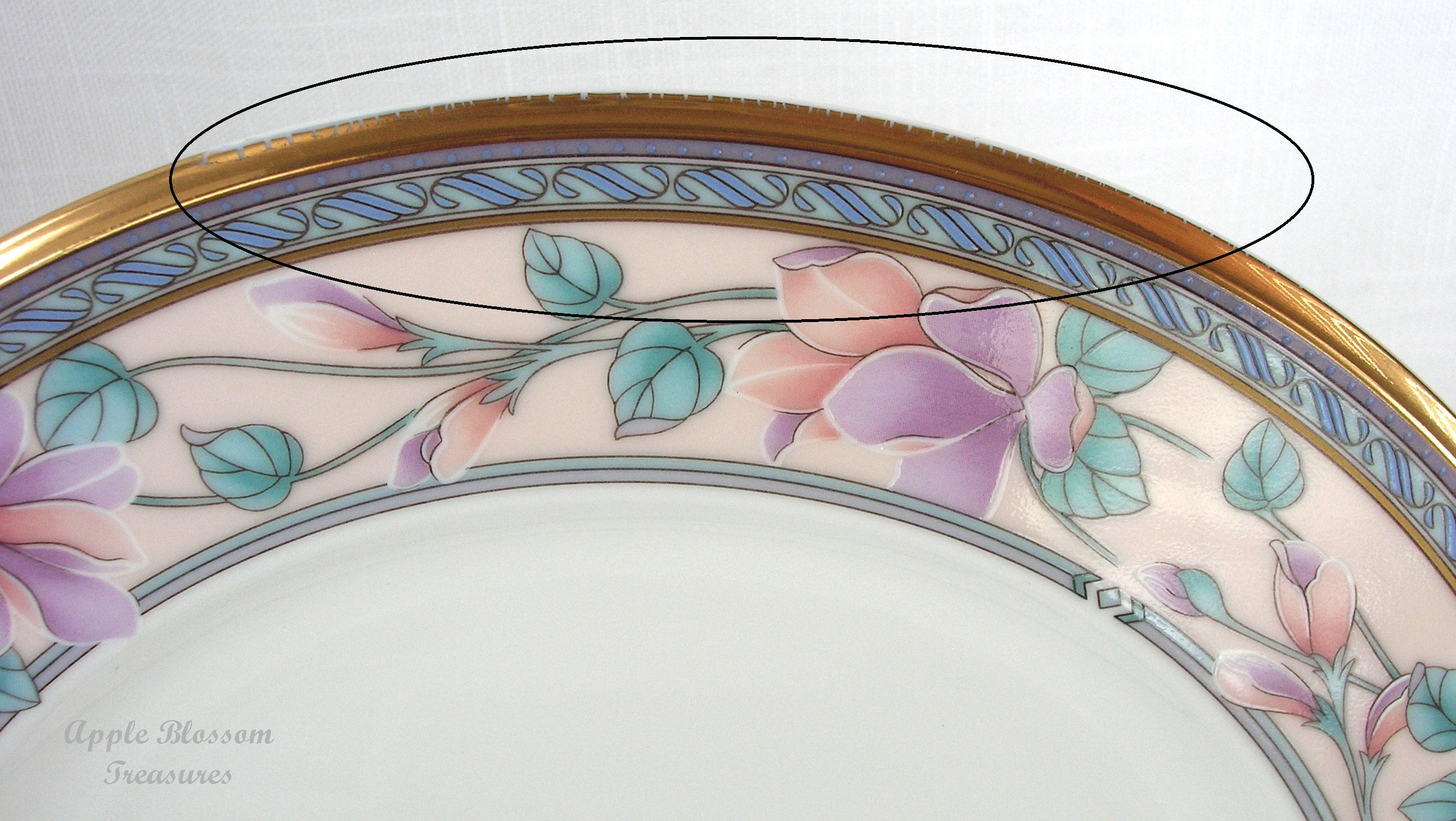 Vintage Noritake Bone China Japan Embassy Suite Pattern 9756 Salad ...