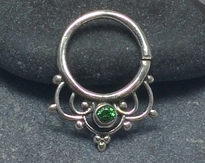 Septum Ring Septum Jewelry Silver Septum Septum Piercing - Etsy