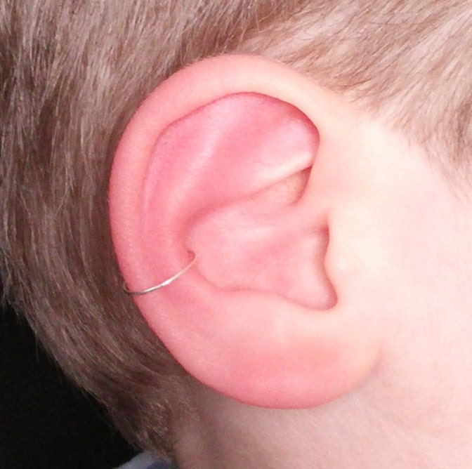 Conch Earring Conch Piercing Conch Hoop Conch Piercing - Etsy