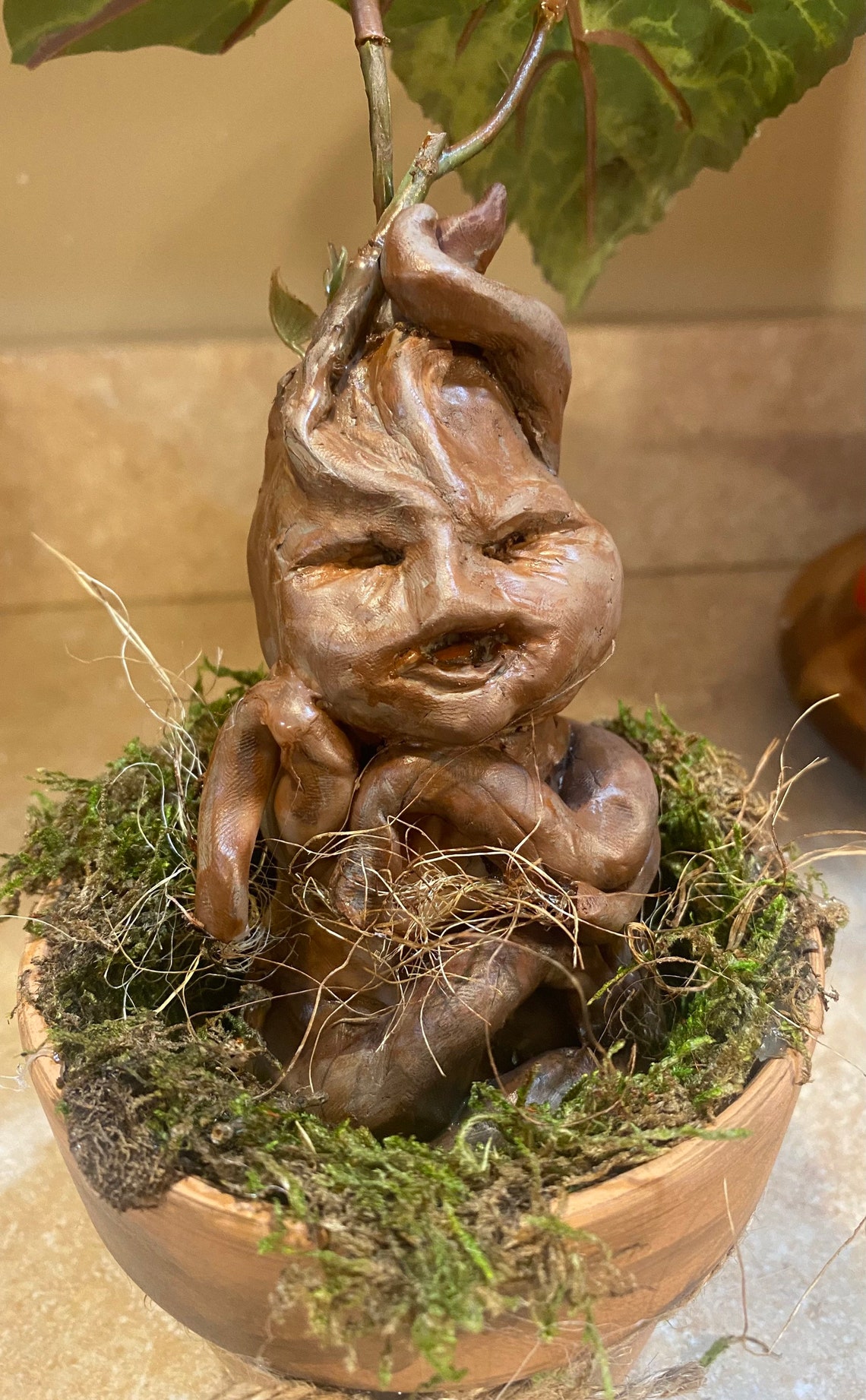 Mandrake Figurine made to Order International Shipping | Etsy