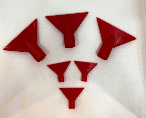 New Set of 6 Straight Straw Nozzle Attachments for Boom Gel - Etsy