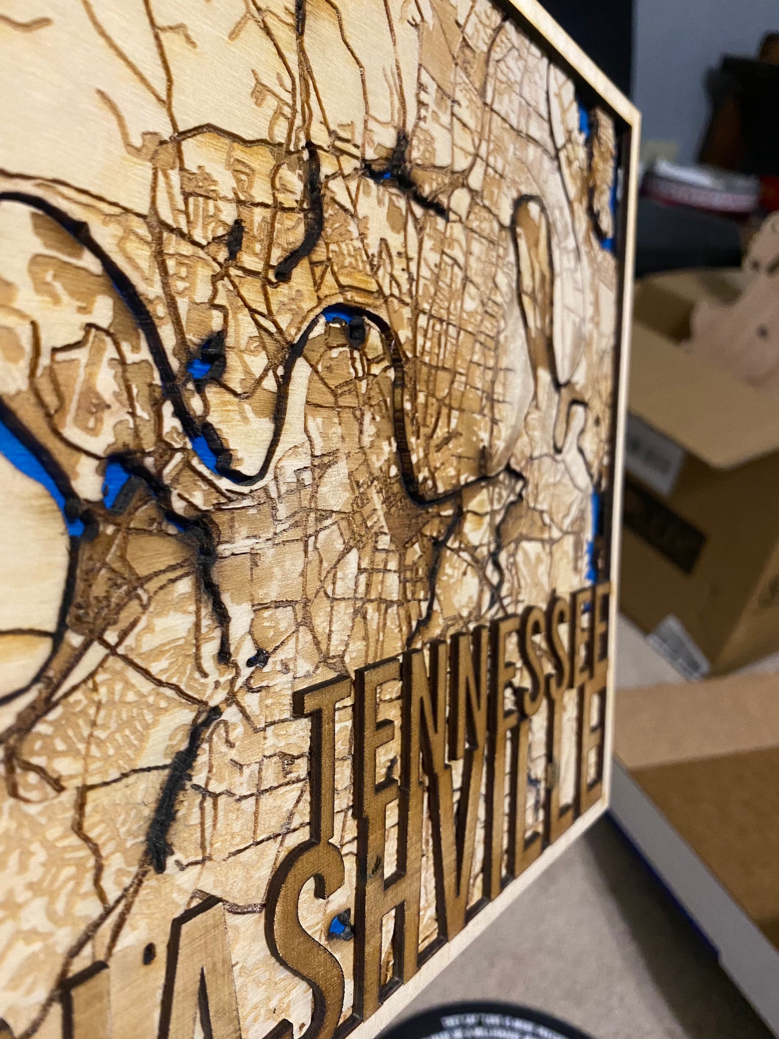 City Sign - Wood Engraved City - City Street Sign - Custom Engraved ...