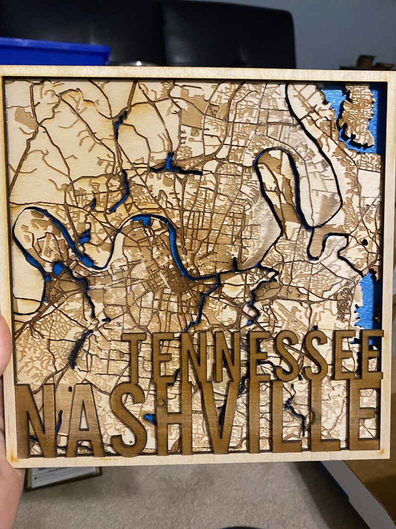 City Sign - Wood Engraved City - City Street Sign - Custom Engraved ...