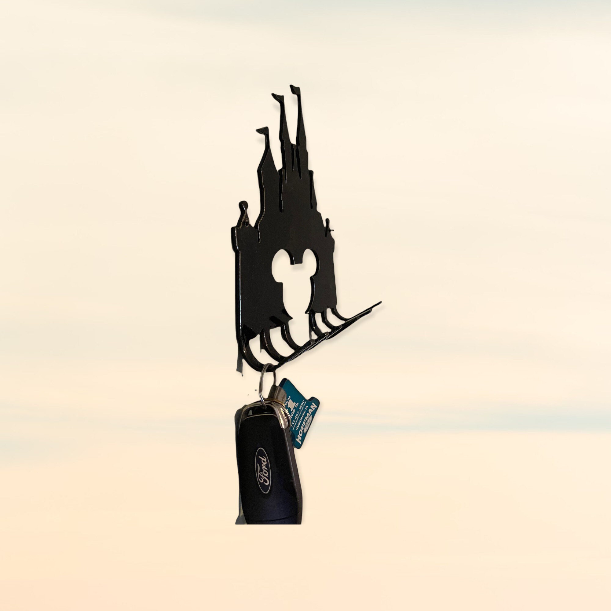 Disney Castle Key Holder Wall Mount Style - Etsy