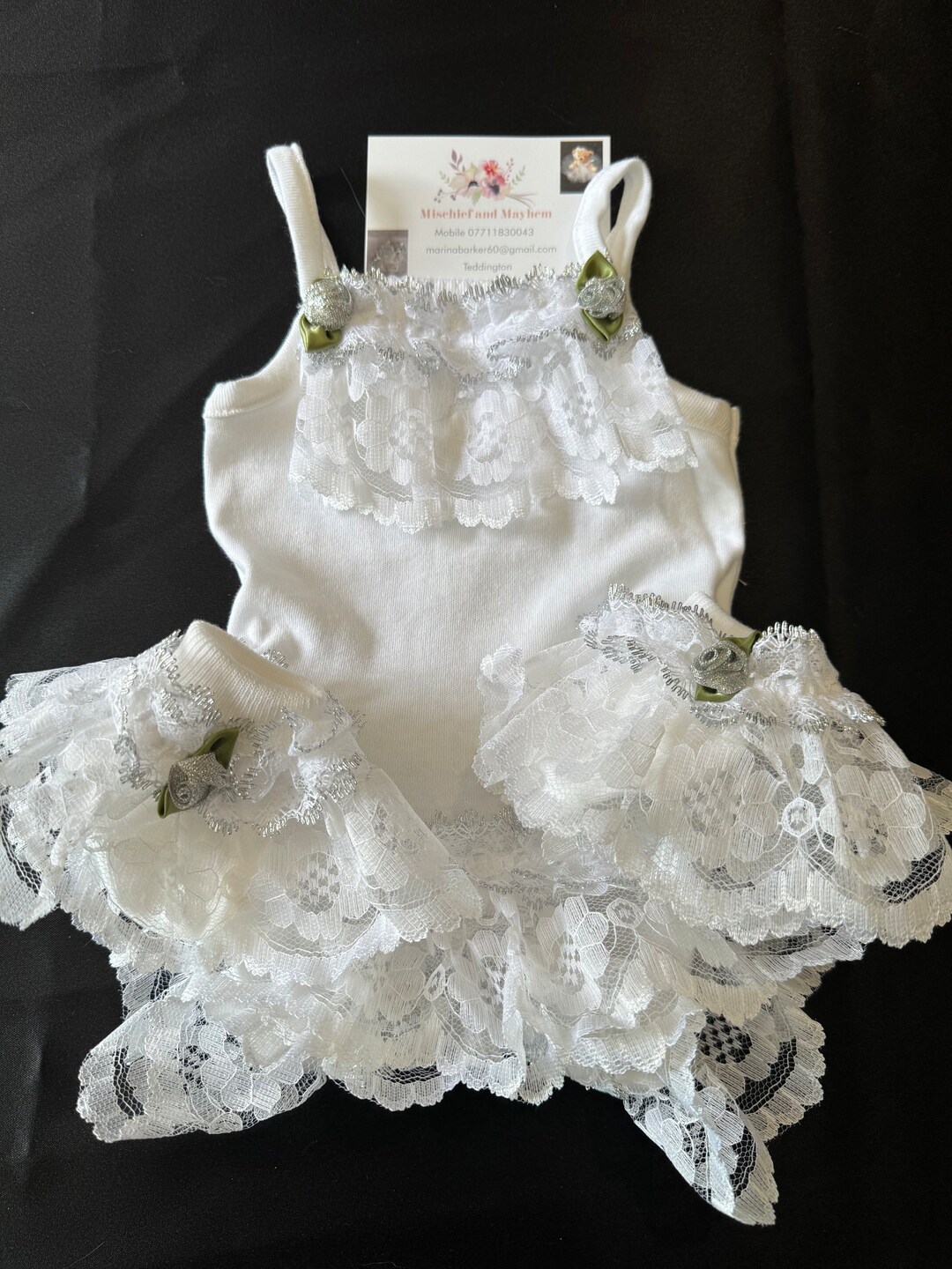 Spanish Style Frilly Vest Set - Etsy