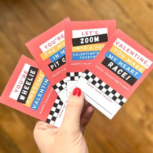 Race Car Valentine | Printable Valentines | Hot Wheels Valentines ...