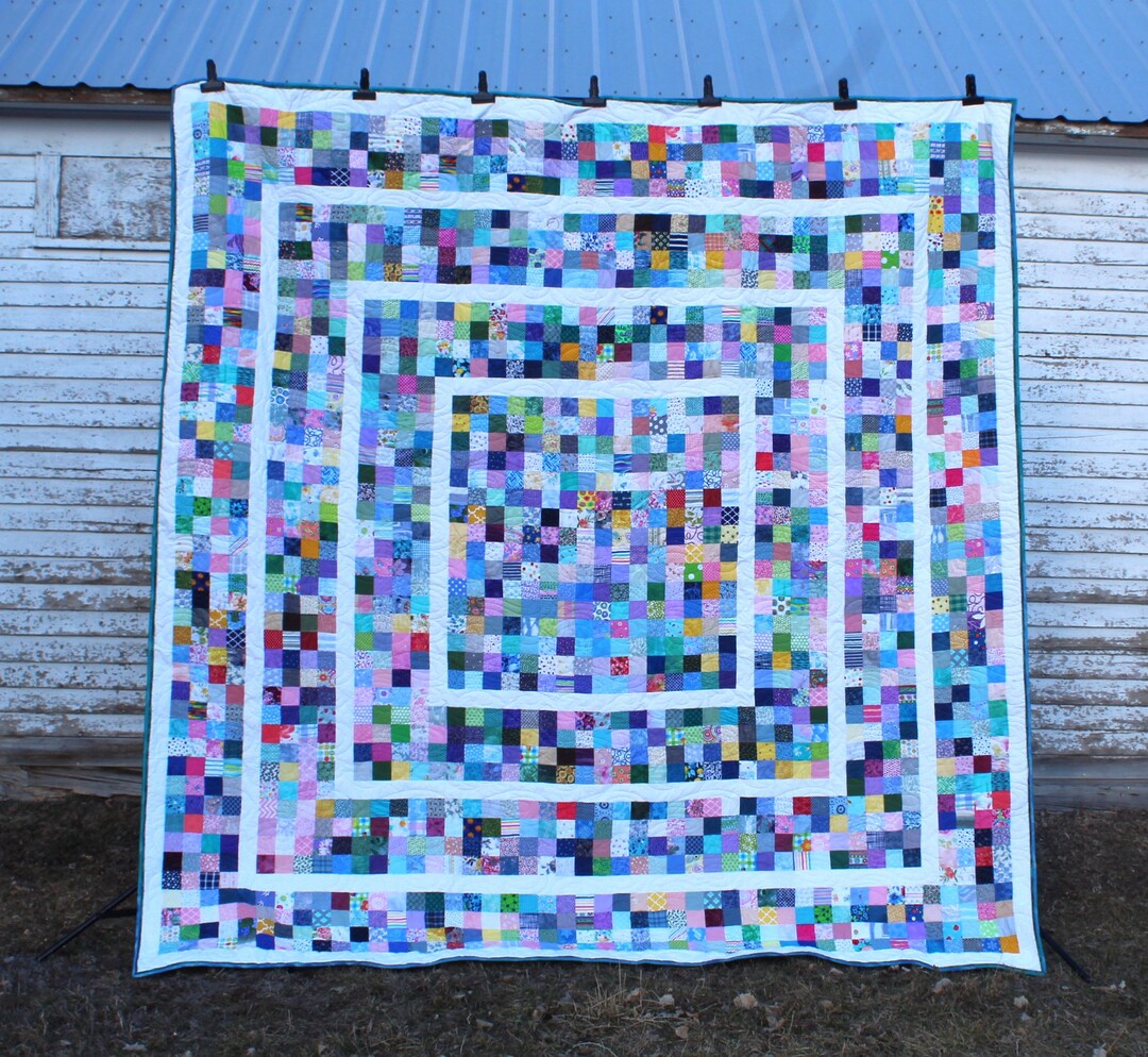 King Quilt With Pillowcases, Cal King Quilt, Anniversary Gift, Wedding ...