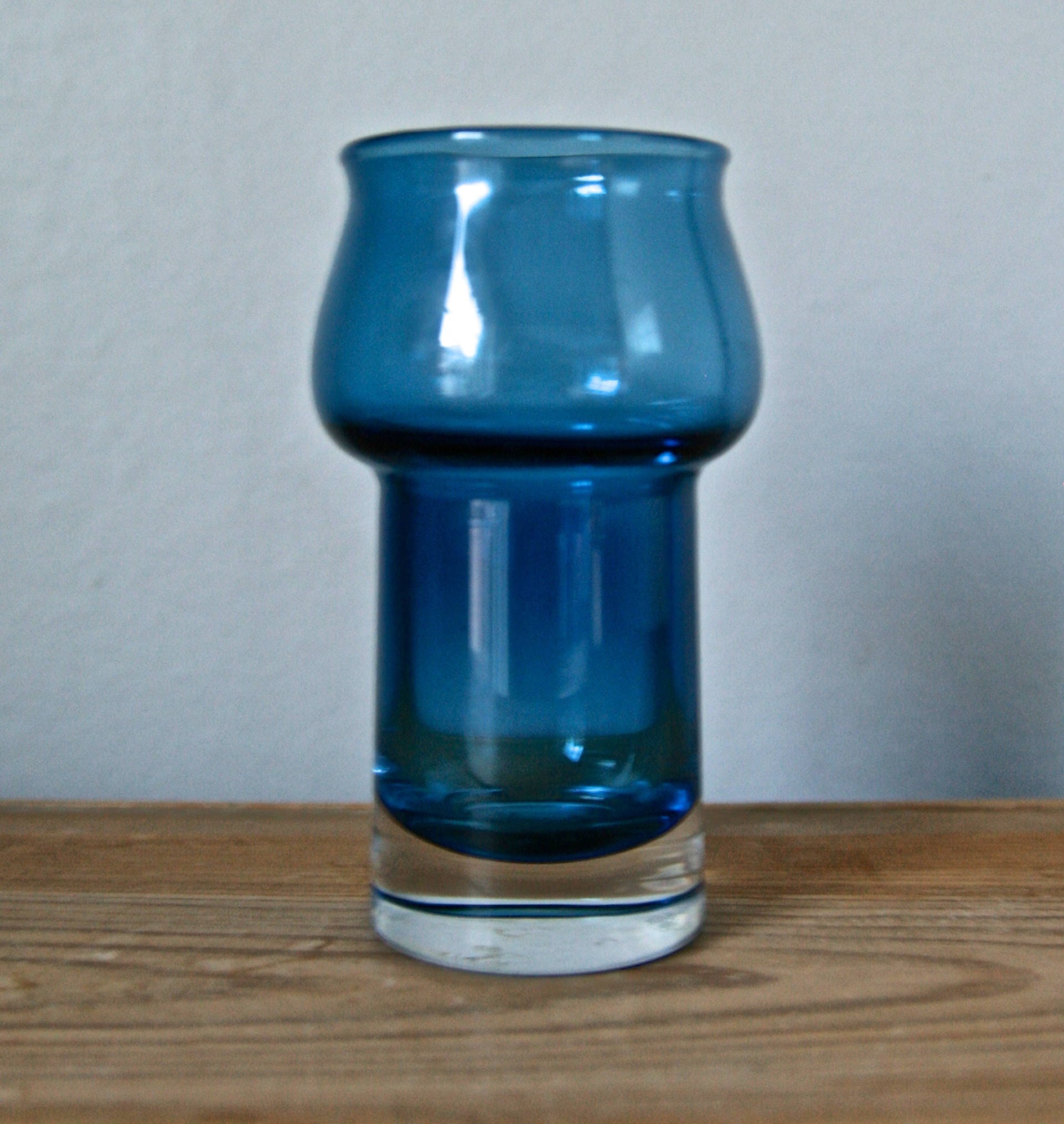 1960 Norway Hadeland Glass Vase, Design Willy Johansson - Etsy