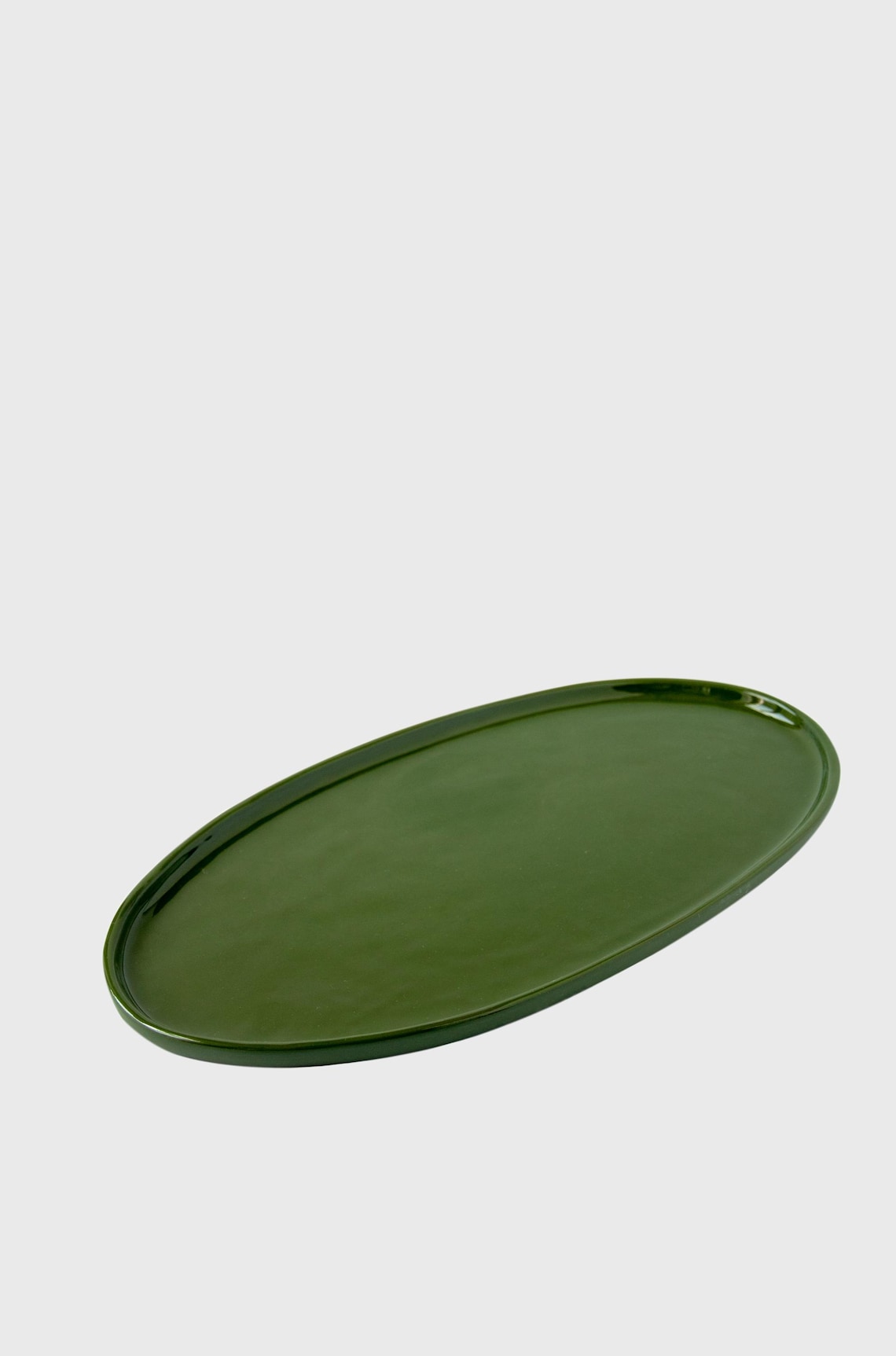 Oval Porcelain Platter Oval Serving Plate Pottery Dinnerware, Versatile ...