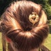 Gold Scottish Thistle Bobby Pin Bridal Hair Pin Bridal Hair Clip ...