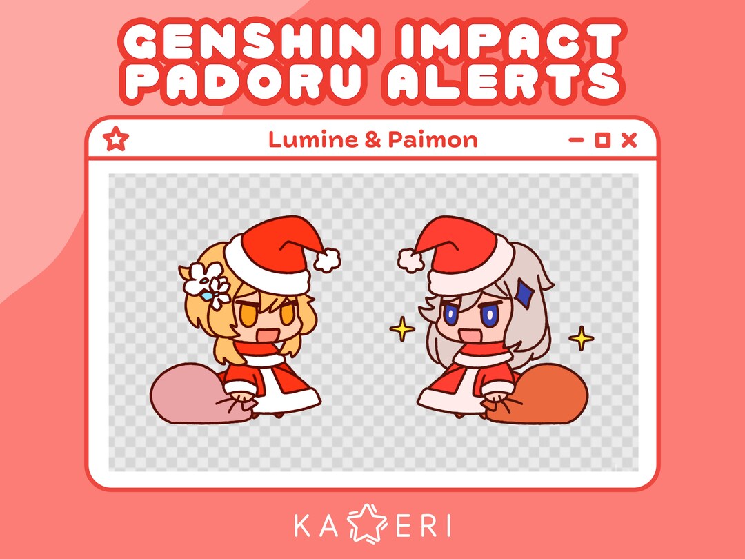 Padoru Lumine | Genshin Impact | Twitch Alert | Padoru Anime Animated ...