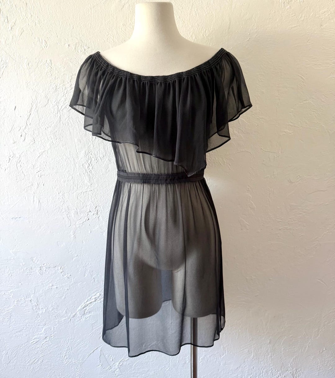 Vena Cava Silk Chiffon Dress - Etsy