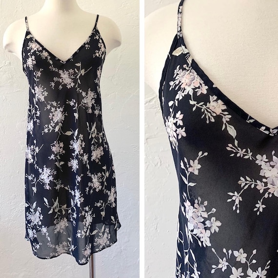 Modern Calvin Klein sheer slip dress Small - Gem