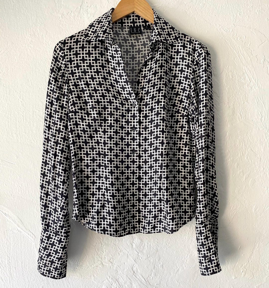 Silk Blouse With French Cuffs - Etsy