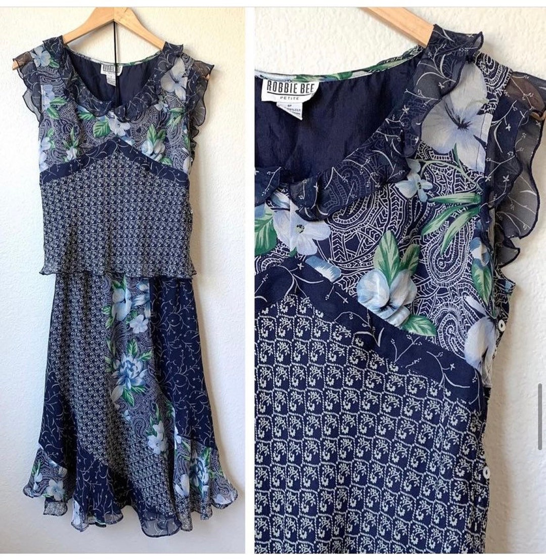 Bobbie Bee Silk Chiffon Skirt Set 8P Small Medium - Etsy