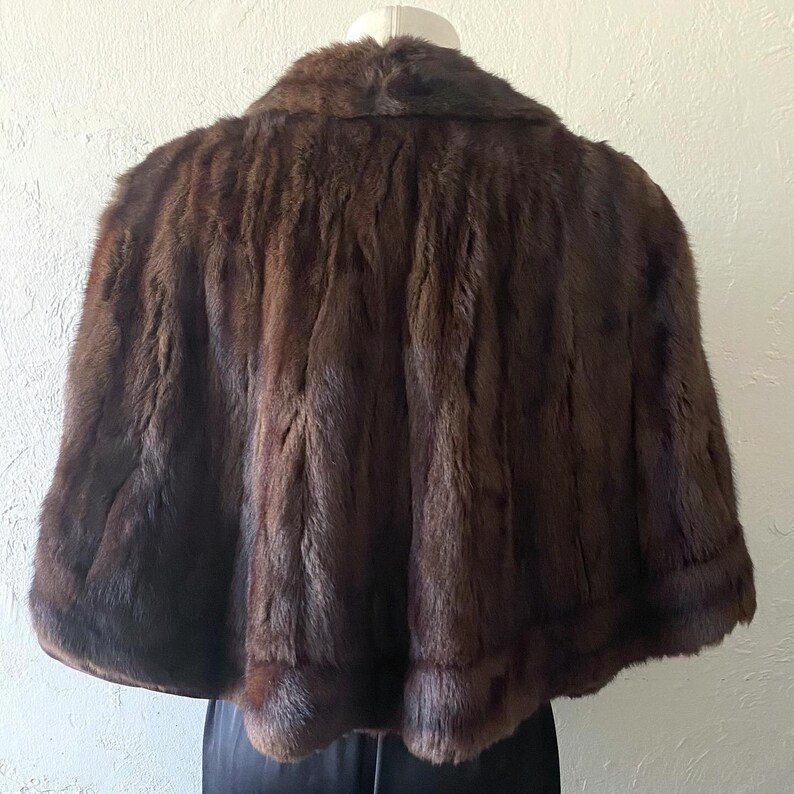 Vtg George Benioff Mink Fur Shawl - Etsy Israel