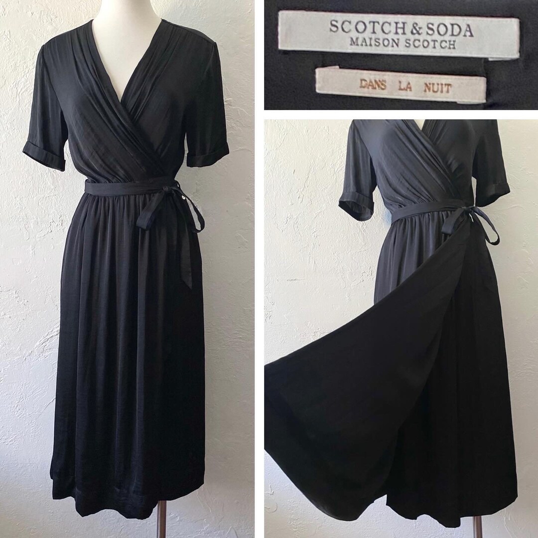 Scotch & Soda Wrap Dress - Etsy