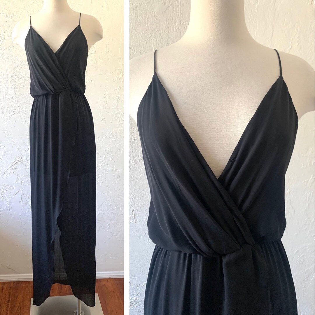 Rory Beca Black Silk Gown - Etsy